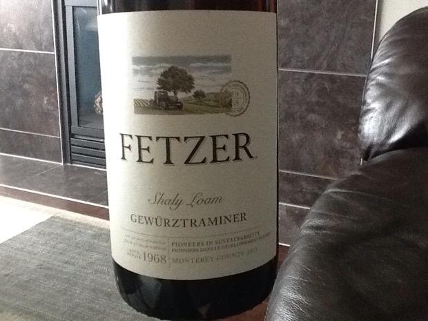 2013 Fetzer Gewürztraminer Shaly Loam, USA, California, Central Coast ...
