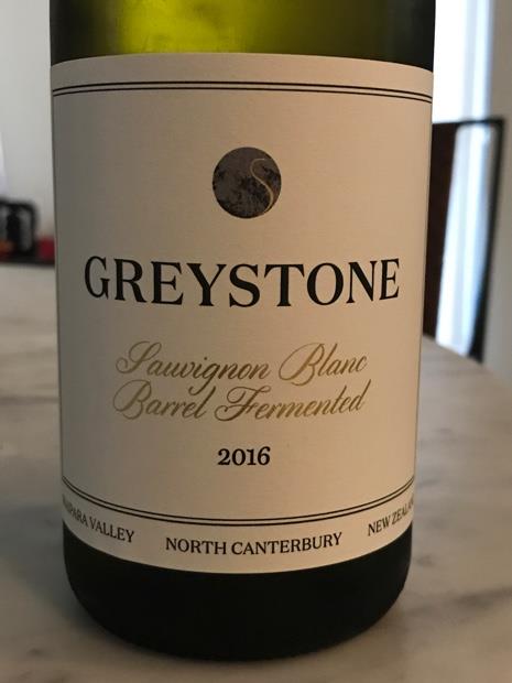 2016 Greystone / Grey's Peak Sauvignon Blanc, New Zealand, South Island ...