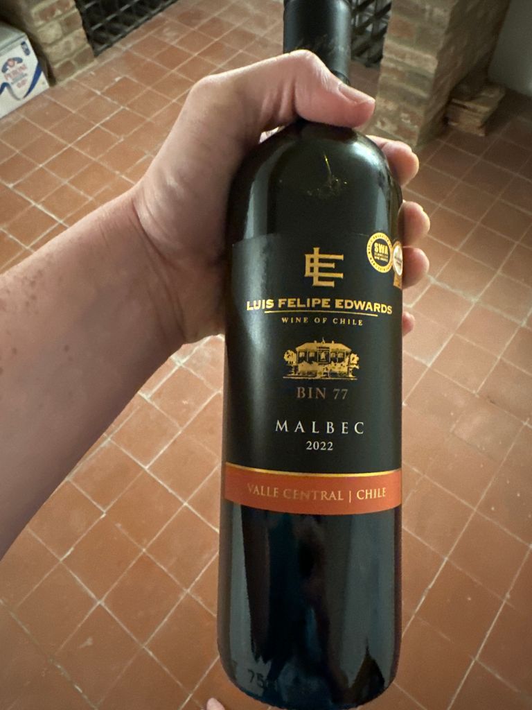 2023 Luis Felipe Edwards Malbec Bin 77, Chile, Central Valley ...