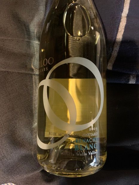 2019 Kerloo Cellars Grenache Blanc Blue Mountain Vineyards, USA ...