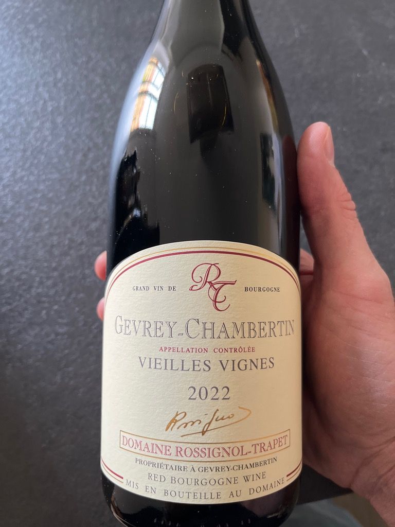 2023 Domaine Rossignol Trapet Gevrey-Chambertin Vieilles Vignes, France ...
