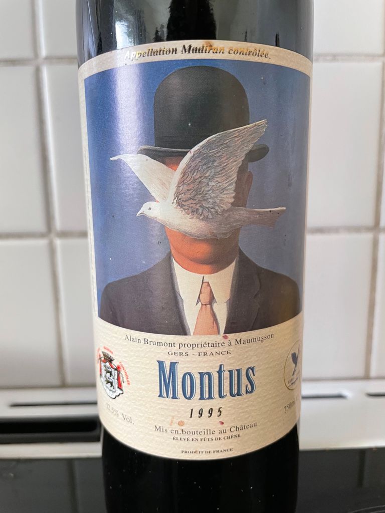 1995 Château Montus Madiran Magritte, France, Southwest France, Madiran ...