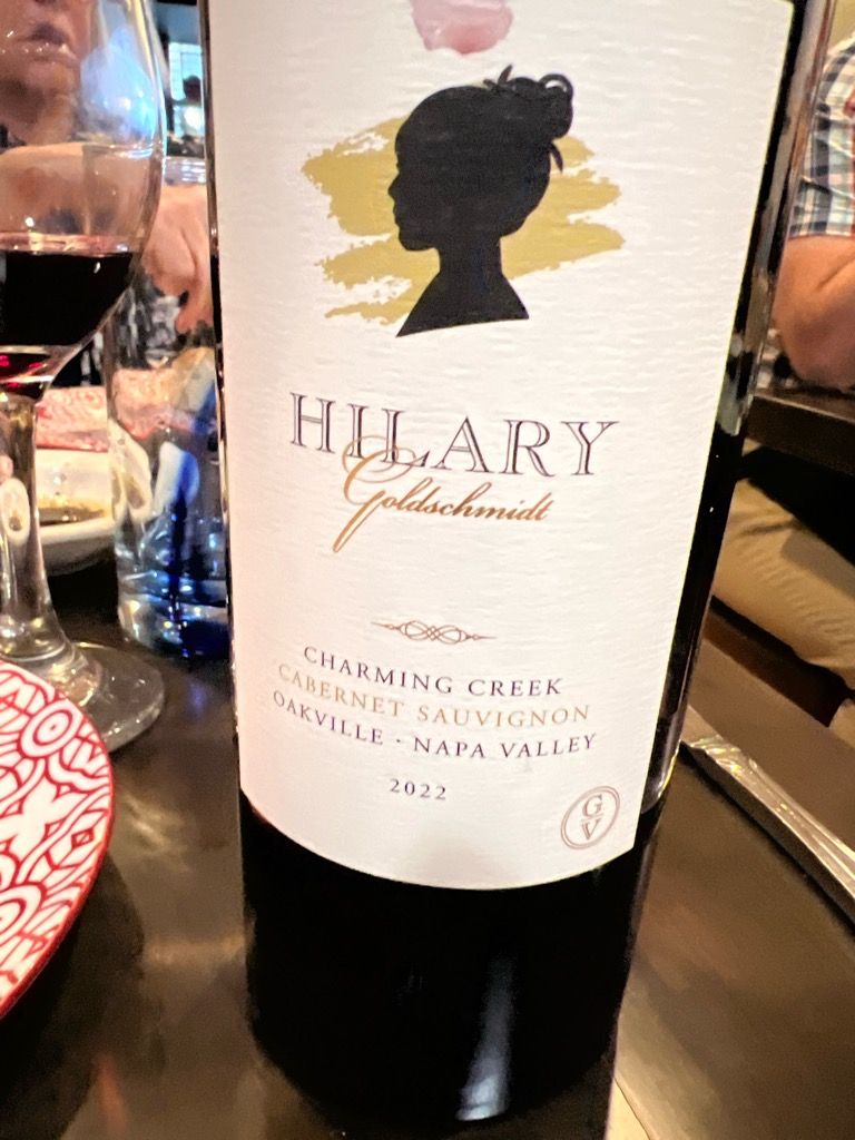 2022 Goldschmidt Vineyard Cabernet Sauvignon Hilary Goldschmidt ...
