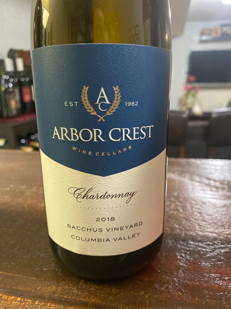 2018 Arbor Crest Chardonnay, USA, Washington, Columbia Valley - CellarTracker