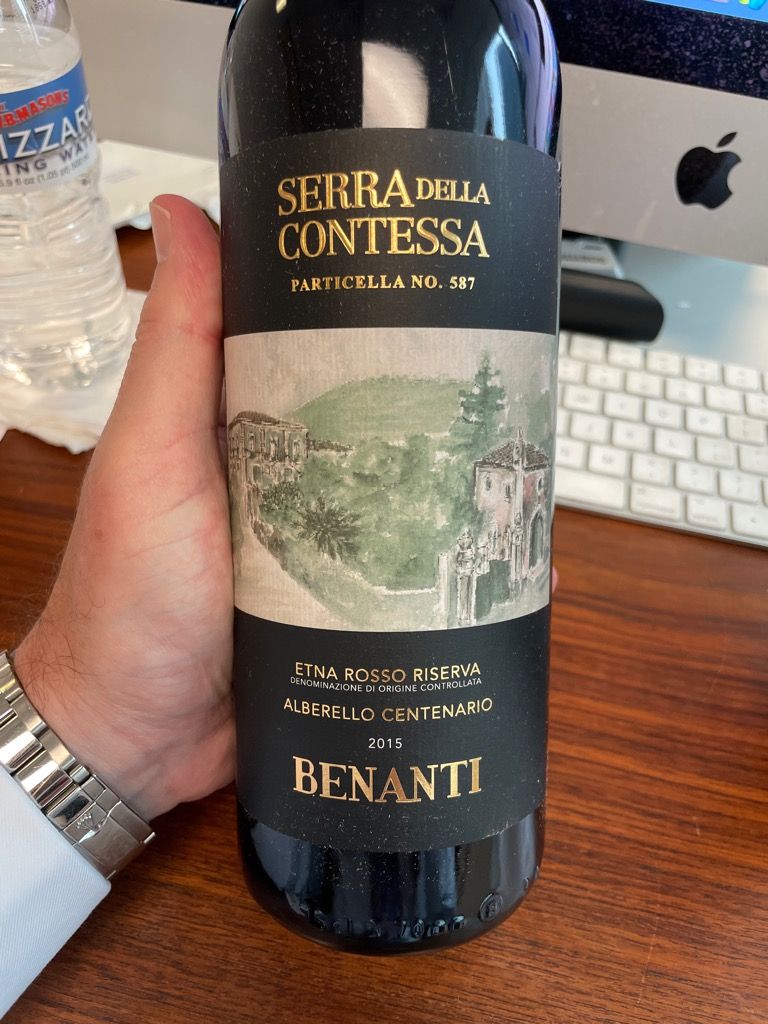 2016 Benanti Etna Riserva Particella No. 587 Serra della Contessa ...