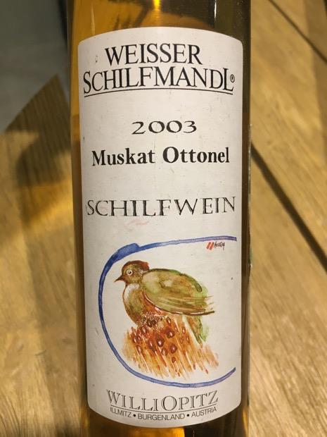 1998 Willi Opitz Muskat Ottonel Schilfwein, Austria, Burgenland ...