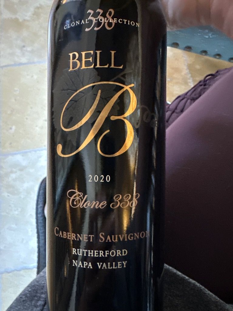 2020 Bell Wine Cellars Cabernet Sauvignon Clone 337, USA, California ...