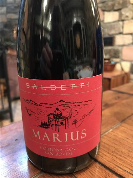 2010 Baldetti Cortona Marius, Italy, Tuscany, Cortona - CellarTracker