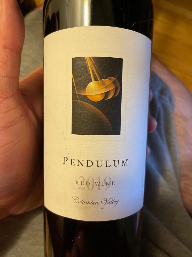 2019 Pendulum Red Table Wine, USA, Washington, Columbia Valley ...