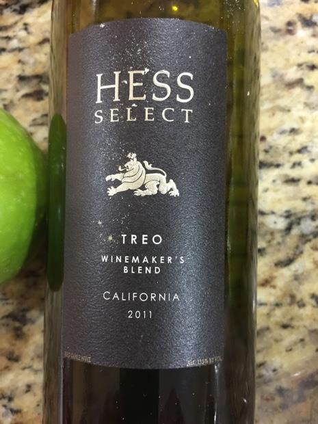 2011 The Hess Collection Hess Select Treo Winemaker's Blend, USA ...
