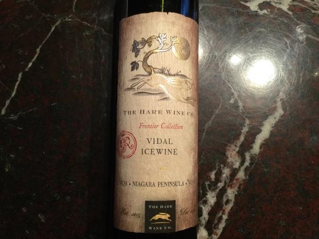 2017 The Hare Wine Co. Vidal Icewine, Canada, Ontario, Niagara ...