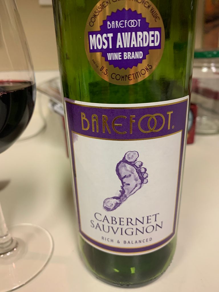 1997 Barefoot Cellars Cabernet Sauvignon, USA, California - CellarTracker