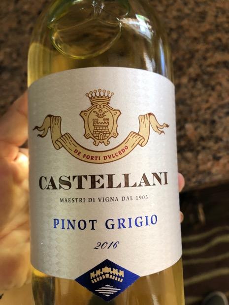 2016 Castellani Pinot Grigio Delle Venezie, Italy, Delle Venezie ...