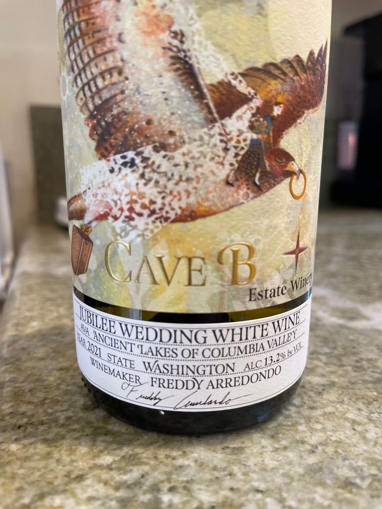2020 Cave B Estate Winery Cavewoman White, USA, Washington, Columbia ...