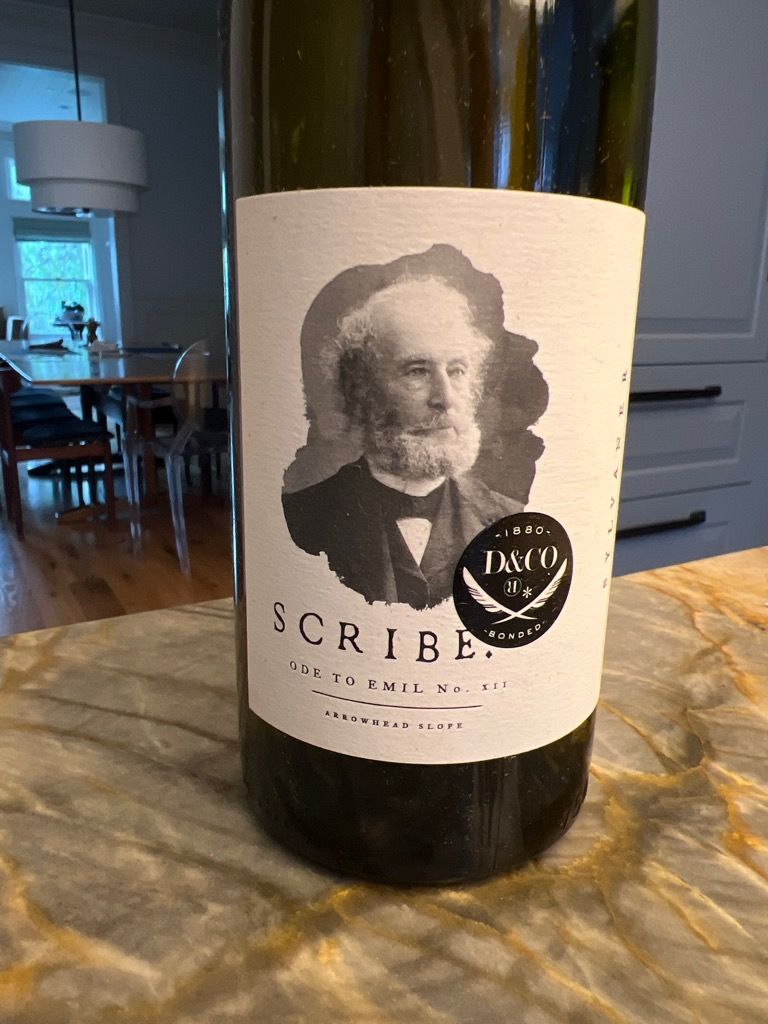 2021 Scribe Sylvaner Estate, USA, California, Napa / Sonoma, Carneros ...