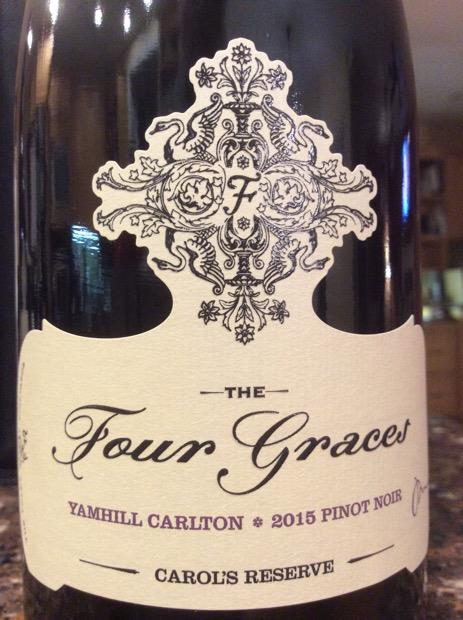 2015 The Four Graces Pinot Noir Carol's Reserve, USA, Oregon ...