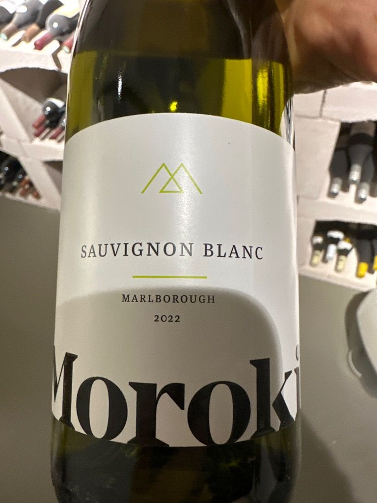 2022 Moroki Wine Co. Sauvignon Blanc Moroki, New Zealand, South Island ...