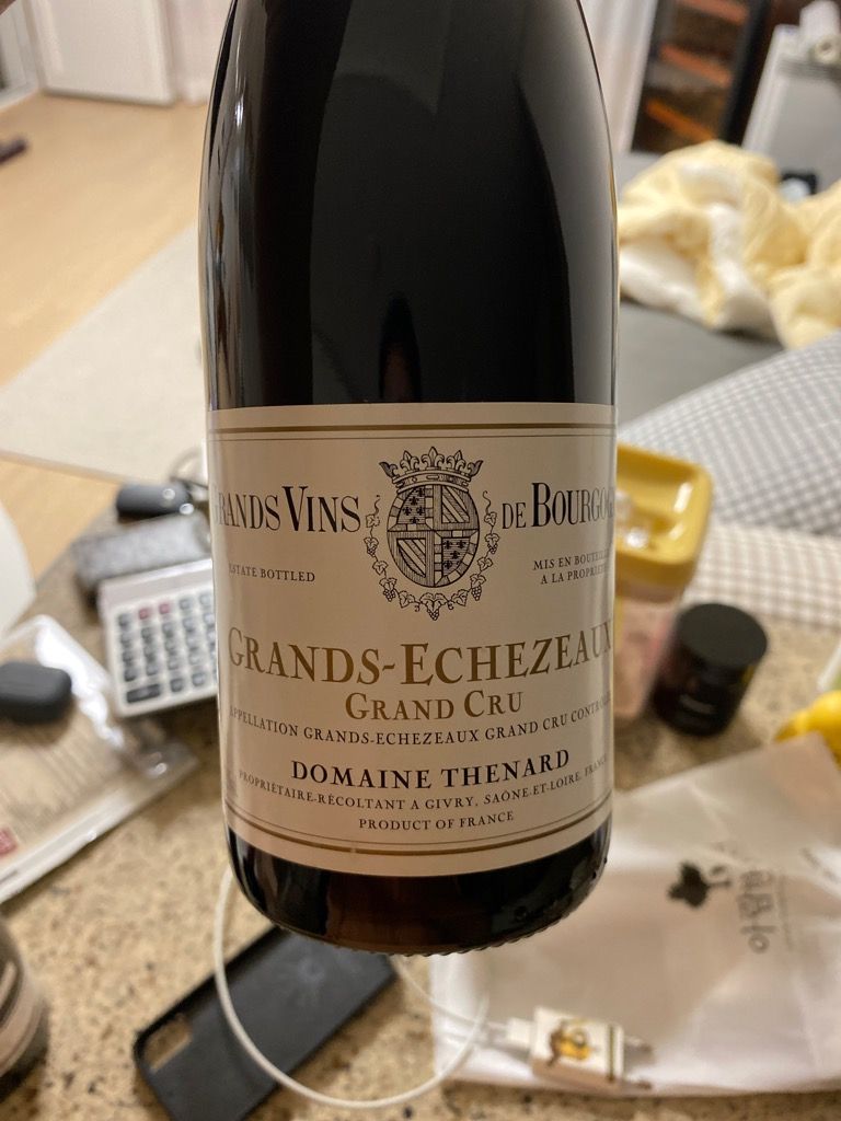 2015 Domaine Thenard Grands-Echezeaux, France, Burgundy, Côte de Nuits ...