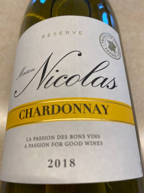 Vin Maison Nicolas Chardonnay | Ventana Blog