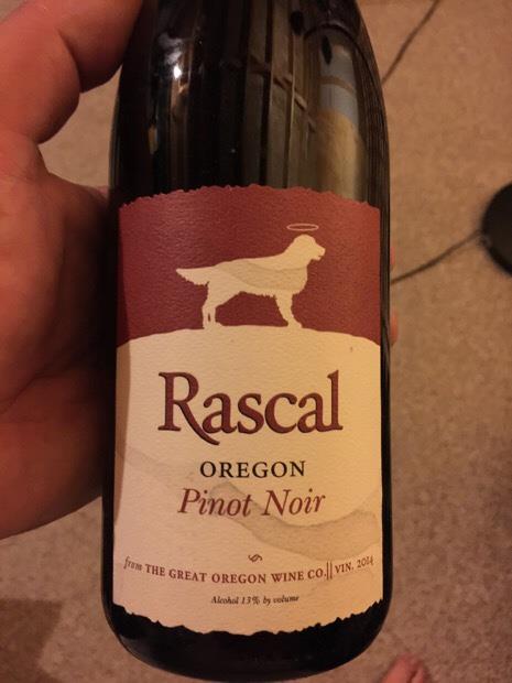 2014 The Great Oregon Wine Company Pinot Noir Rascal, USA, Oregon ...