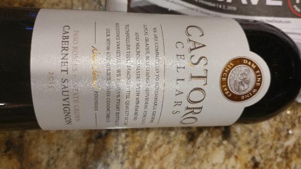 2011 Castoro Cellars Cabernet Sauvignon - CellarTracker