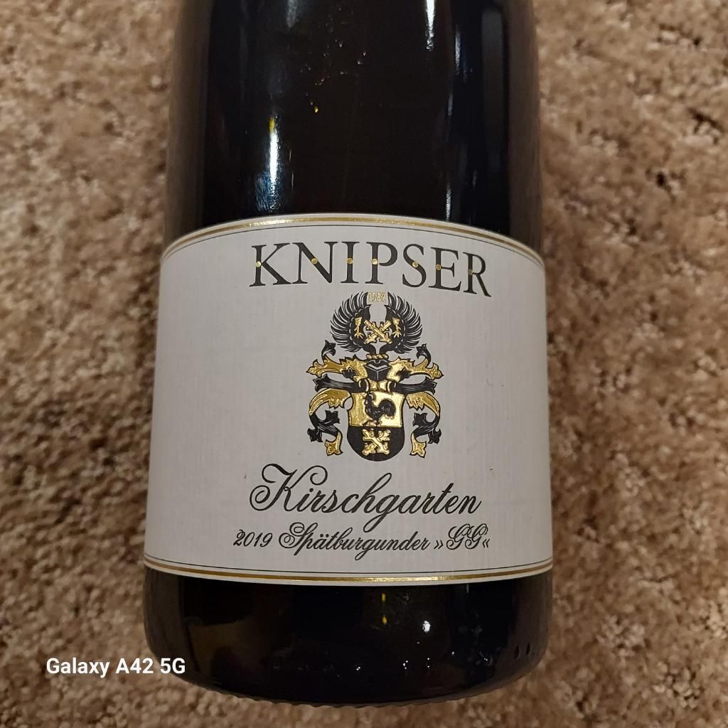 2019 Knipser Kirschgarten Spätburgunder Großes Gewächs, Germany, Pfalz ...