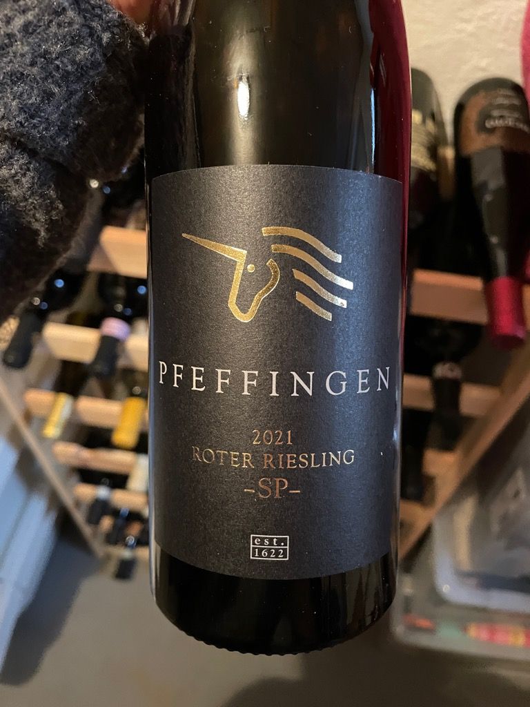 2020 Weingut Pfeffingen Ungstein Roter Riesling -SP-, Germany, Pfalz - CellarTracker