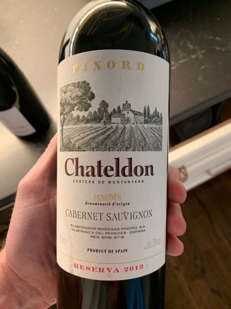 2014 Bodegas Pinord Penedès Reserva Chateldon, Spain, Catalunya ...