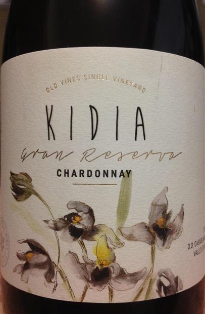 2012 Carta Vieja (Kidia) Chardonnay Kidia Gran Reserva Single Vineyard ...