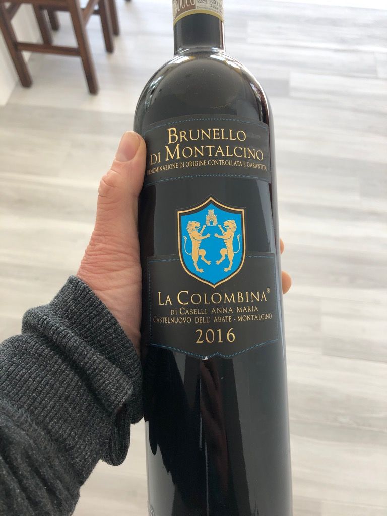 2017 La Colombina Di Caselli Anna Maria Brunello di Montalcino, Italy ...