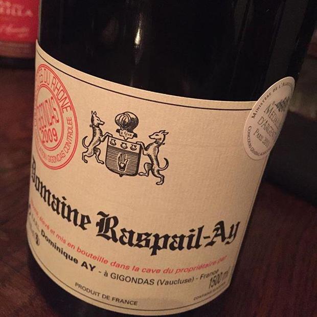 2009 Domaine Raspail-Ay Gigondas, France, Rhône, Southern Rhône ...