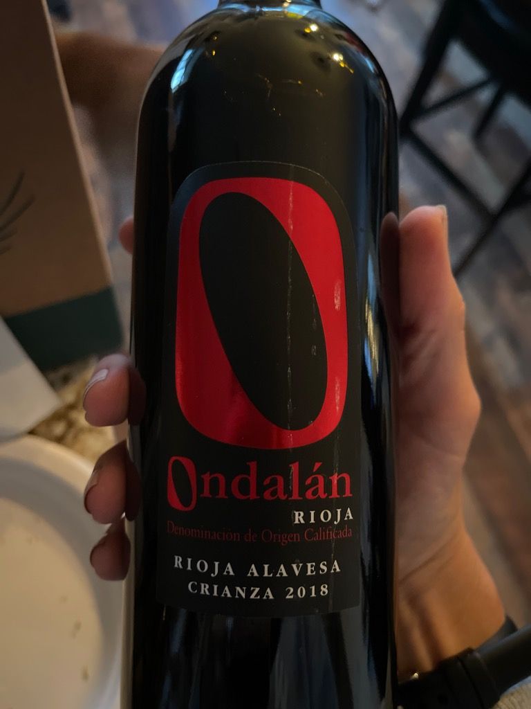2019 Bodegas Ondalán Oyón Rioja Crianza, Spain, La Rioja, Rioja ...