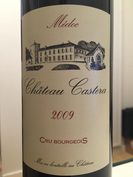 2009 Château Castera, France, Bordeaux, Médoc - CellarTracker