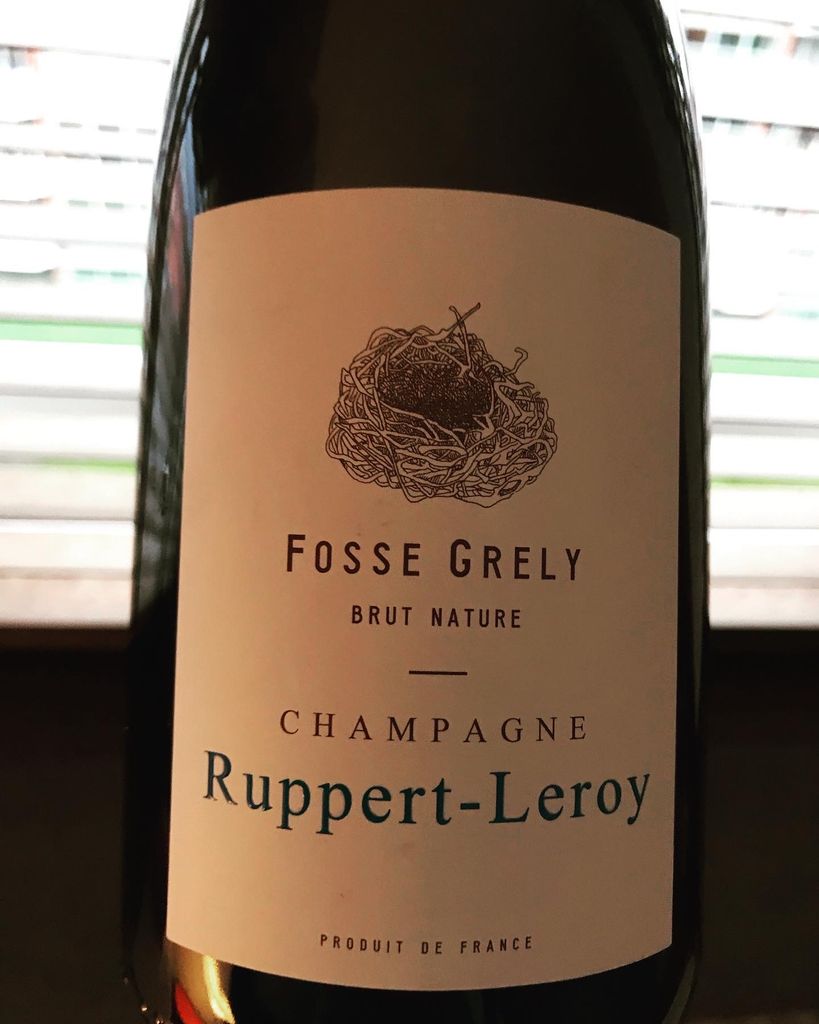 2018 Ruppert-Leroy Champagne Brut Nature Fosse-Grely, France, Champagne ...