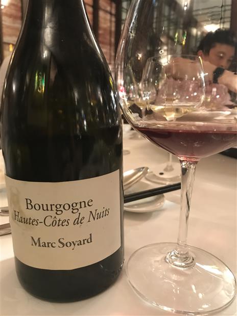 2013 Domaine de la Cras (Marc Soyard) Bourgogne Hautes-Côtes de Nuits ...