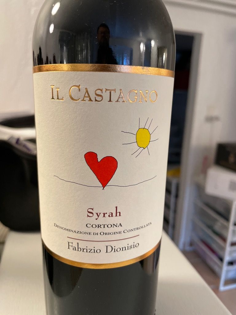 2015 Fattoria Il Castagno Syrah Cortona, Italy, Tuscany, Cortona ...