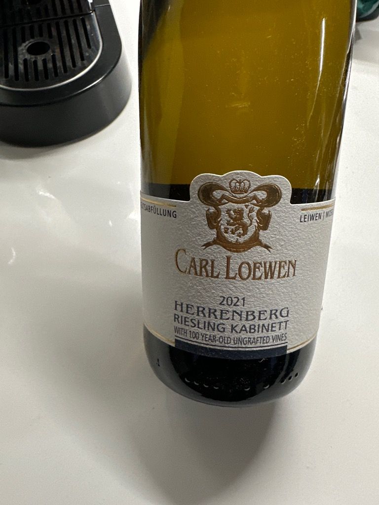 2023 Carl Loewen Herrenberg Riesling Kabinett, Germany, Mosel Saar ...