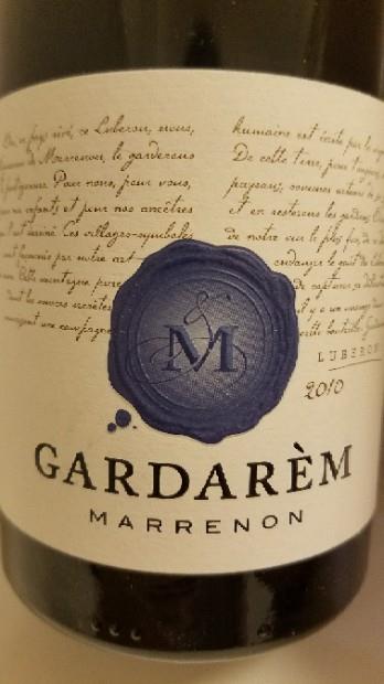 2010 Marrenon Luberon Gardarèm, France, Rhône, Southern Rhône, Luberon ...