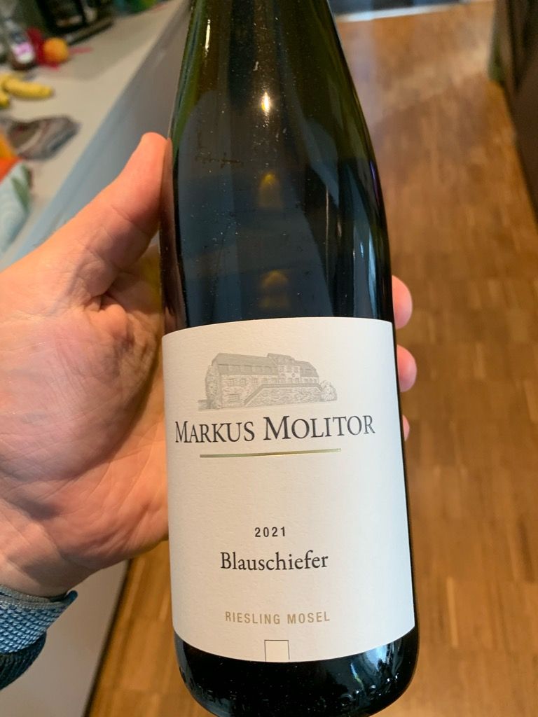 2023 Markus Molitor Riesling Blauschiefer, Germany, Mosel Saar Ruwer ...