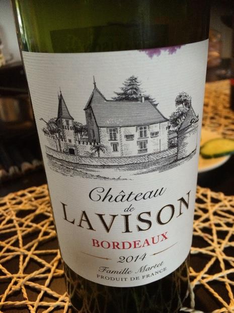 2014 Château Lavison, France, Bordeaux - CellarTracker