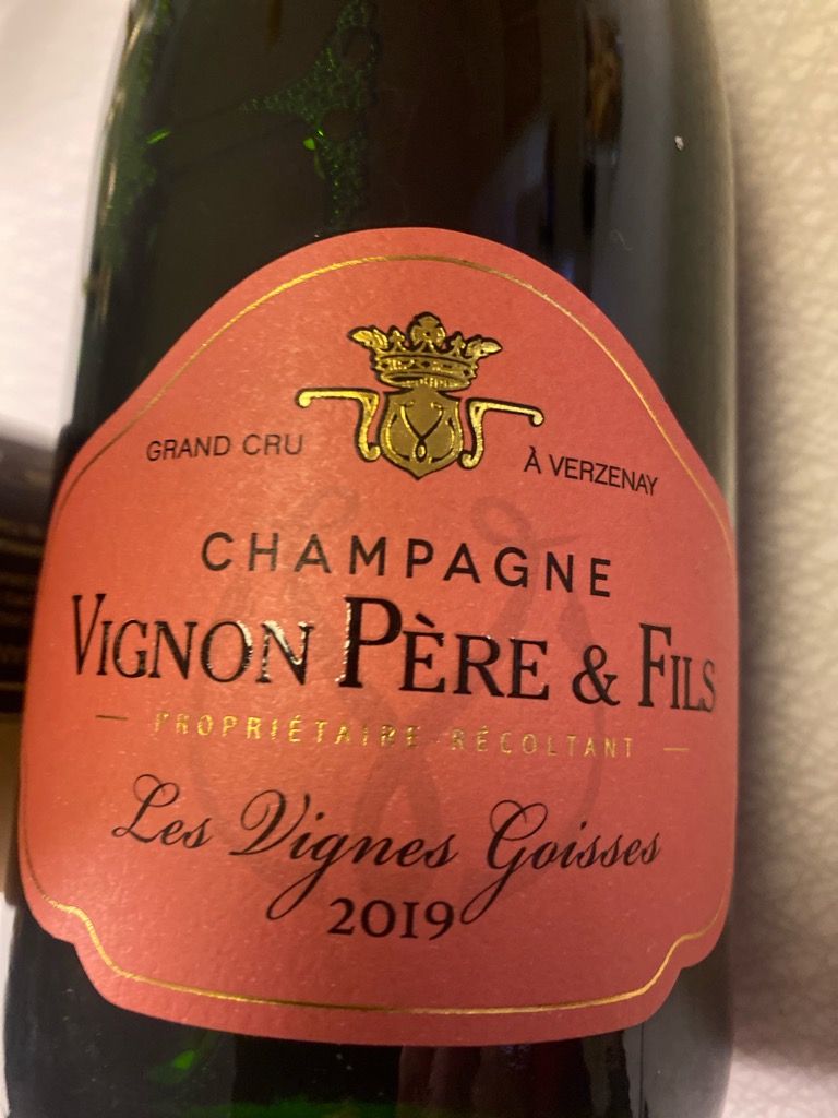 2021 Vignon Pere et Fils Champagne Grand Cru Brut Rosé Les Vignes ...