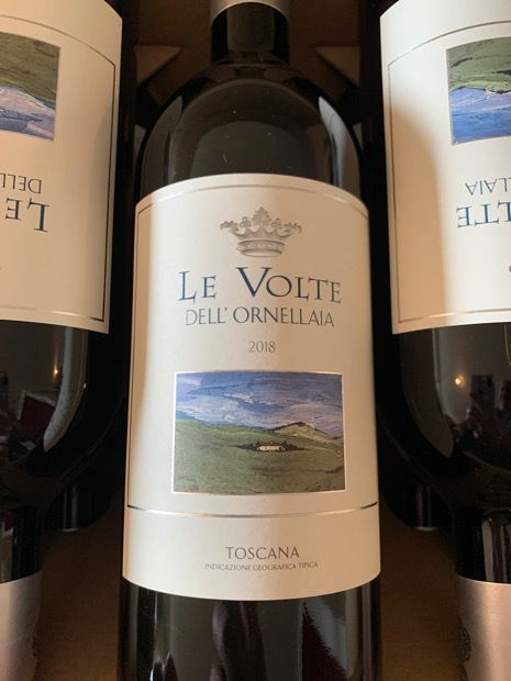 2018 Tenuta dell'Ornellaia Le Volte Toscana IGT, Italy, Tuscany ...