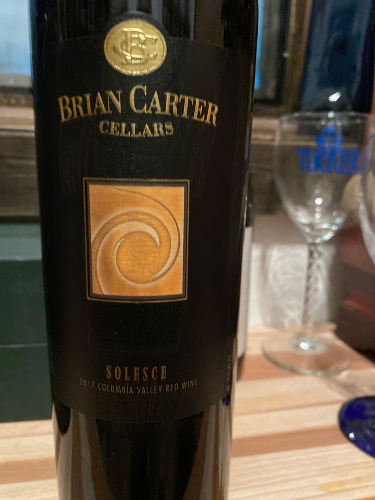 2017 Brian Carter Cellars Solesce, USA, Washington, Columbia Valley ...