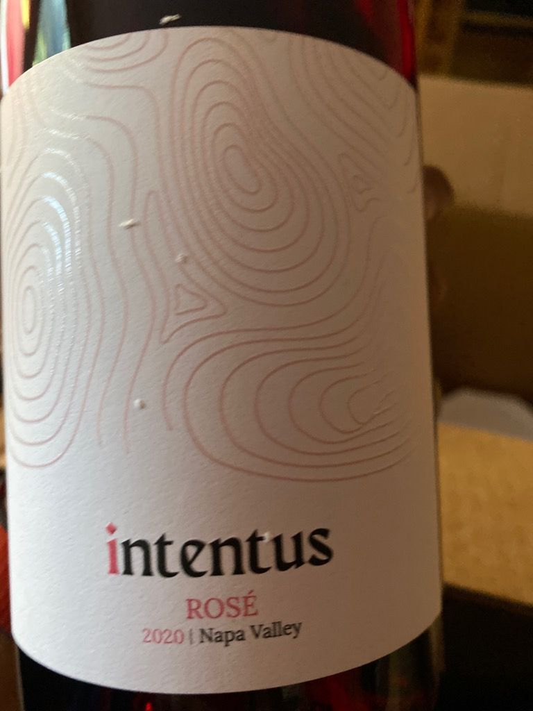 2021 Intentus Rosé, USA, California, Napa Valley - CellarTracker