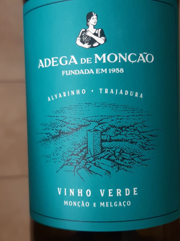 2021 Adega de Monção Vinho Verde Alvarinho - Trajadura, Portugal, Minho ...