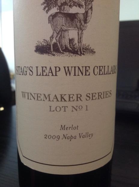 2009 Stag's Leap Wine Cellars Merlot Winemaker Series Lot No. 1, USA ...