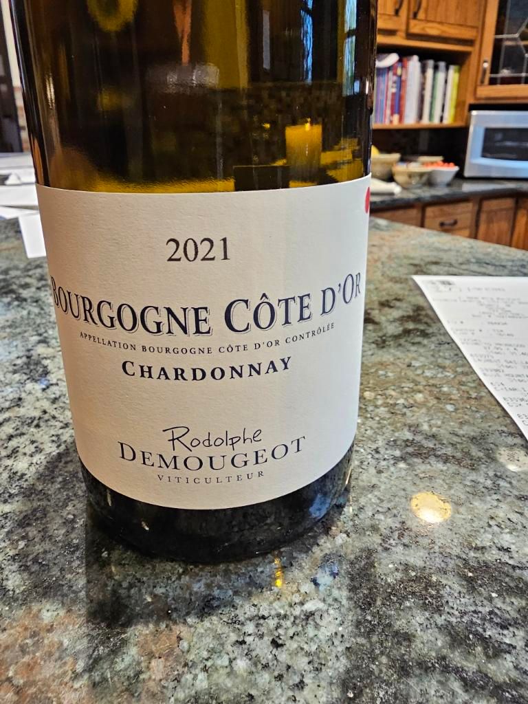 2022 Domaine Rodolphe Demougeot Bourgogne Blanc, France, Burgundy ...