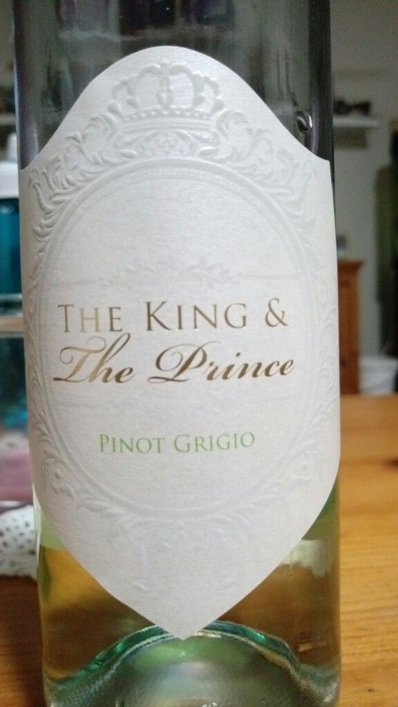 2016 The King & The Prince Wines Pinot Grigio, Australia, South Eastern ...
