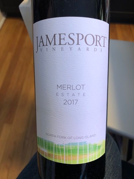 2019 Jamesport Vineyards Merlot, USA, New York, Long Island, North Fork ...