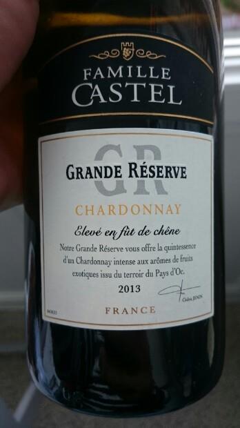 2013 Famille Castel Chardonnay, France, Languedoc Roussillon, Vin de ...